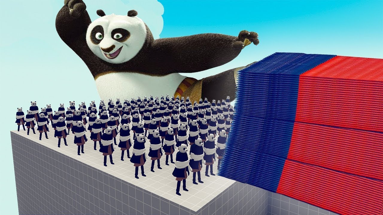 100x KUNG FU PANDA vs EVERY GOD - Totally Accurate Battle Simulator ...
