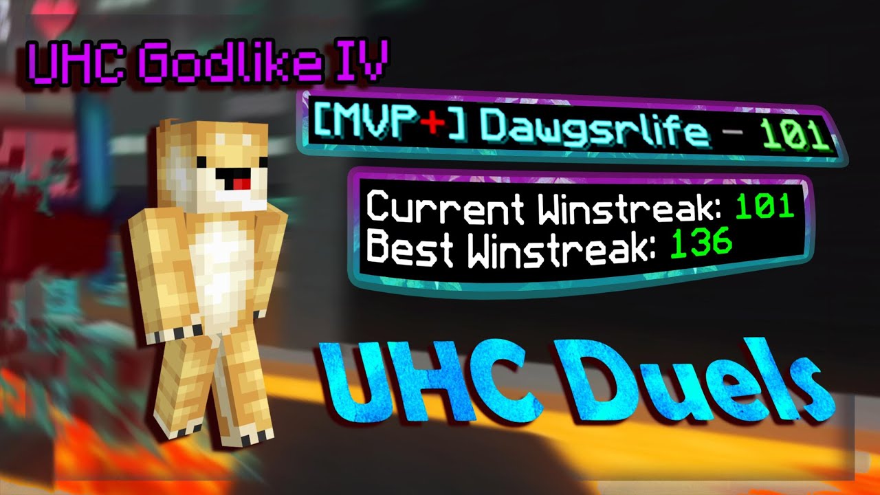 100 Winstreak in Hypixel UHC Duels - YouTube