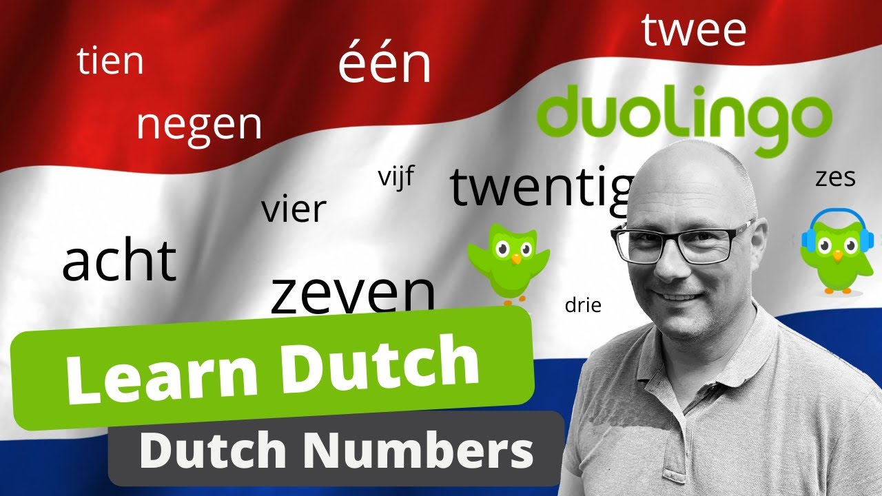 Aussie Learns Dutch | Numbers (DuoLingo Lesson) - YouTube