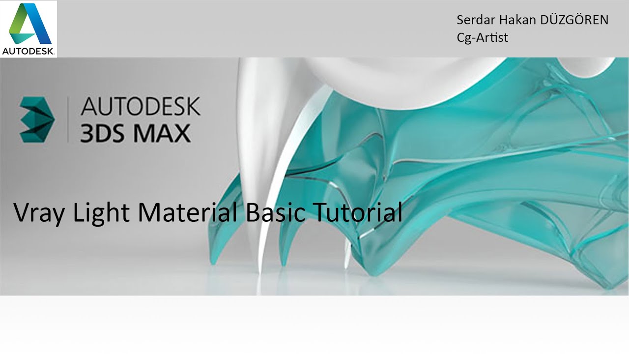 Vray Light Material Basic Tutorial - YouTube