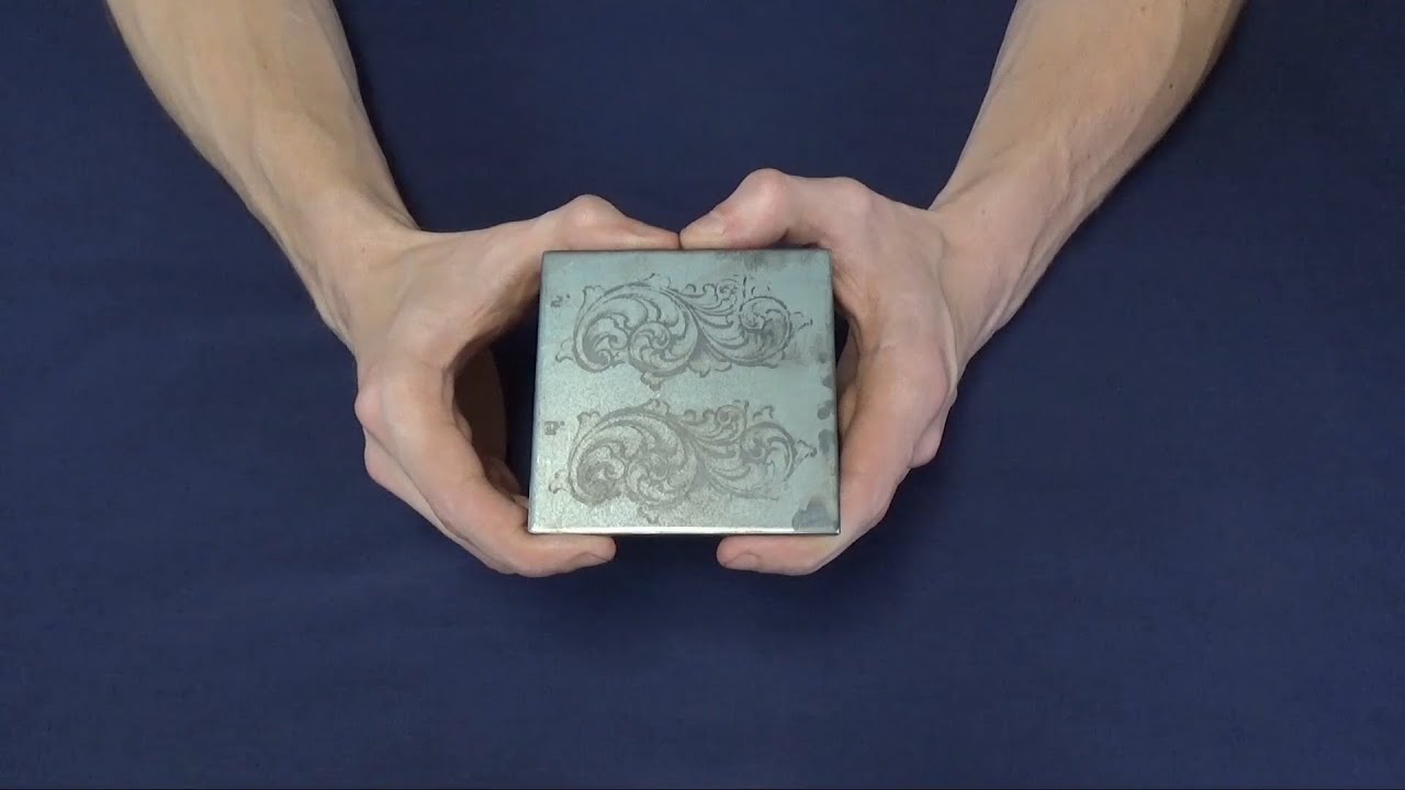 How to Transfer an Image for Hand Engraving - YouTube