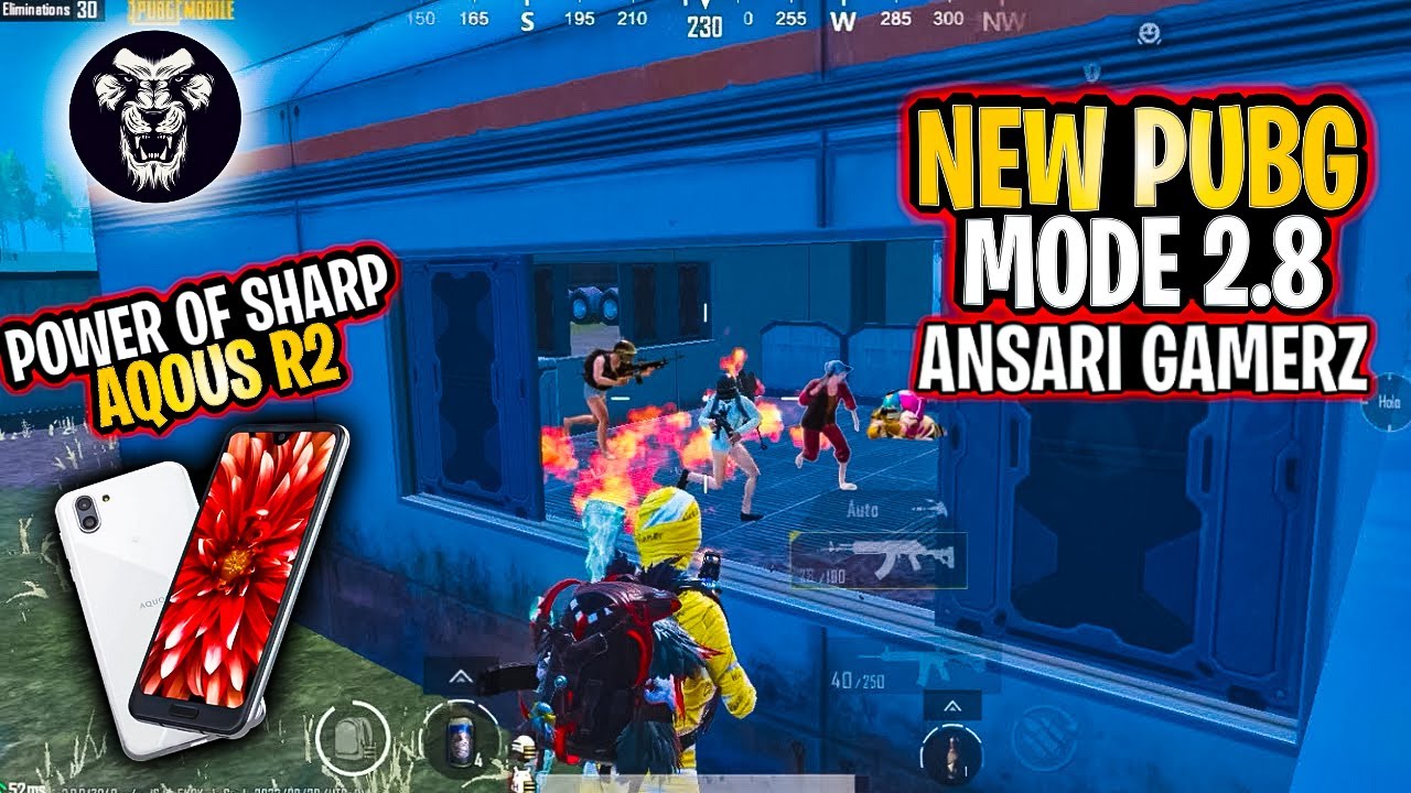 New Pubg Mode 2.8 GamePlay | Sharp Aquos R2 Pubg Test 2024 | PUBG ...