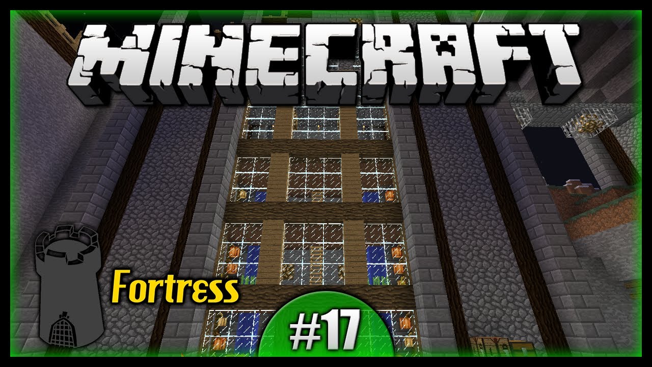 Hostile Mob Rampage! Multi Level Farm! || Minecraft Fortress Server SMP ...