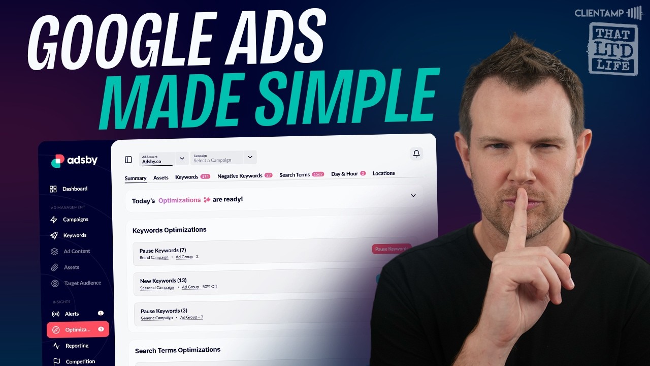Never Struggle with Google Ads Again (Adsby AI Review) - YouTube