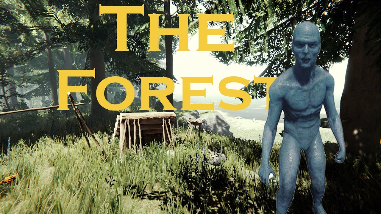 The Forest || building a foundation - YouTube