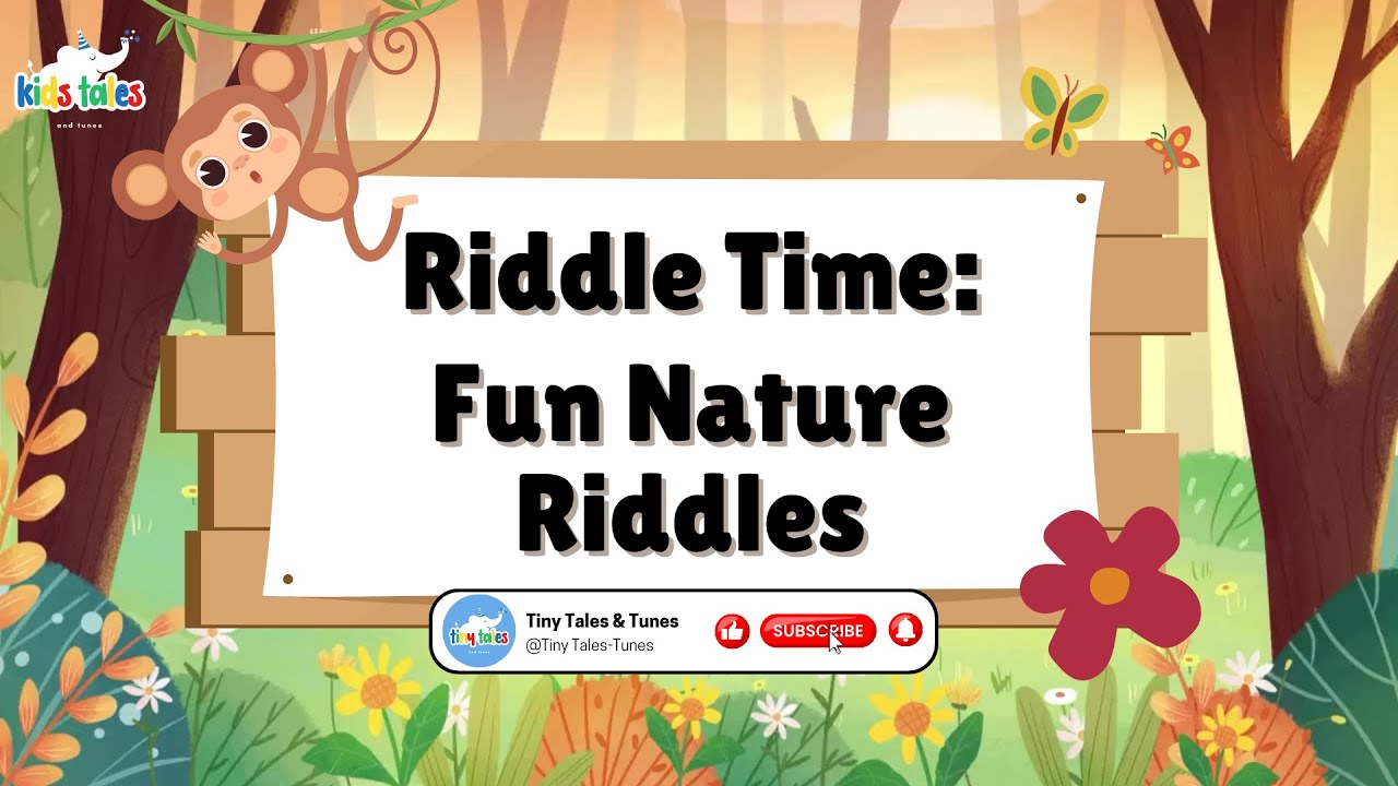 Riddle Time: Fun Nature Riddles for Kids – Can You Solve Them? 🌳 - YouTube