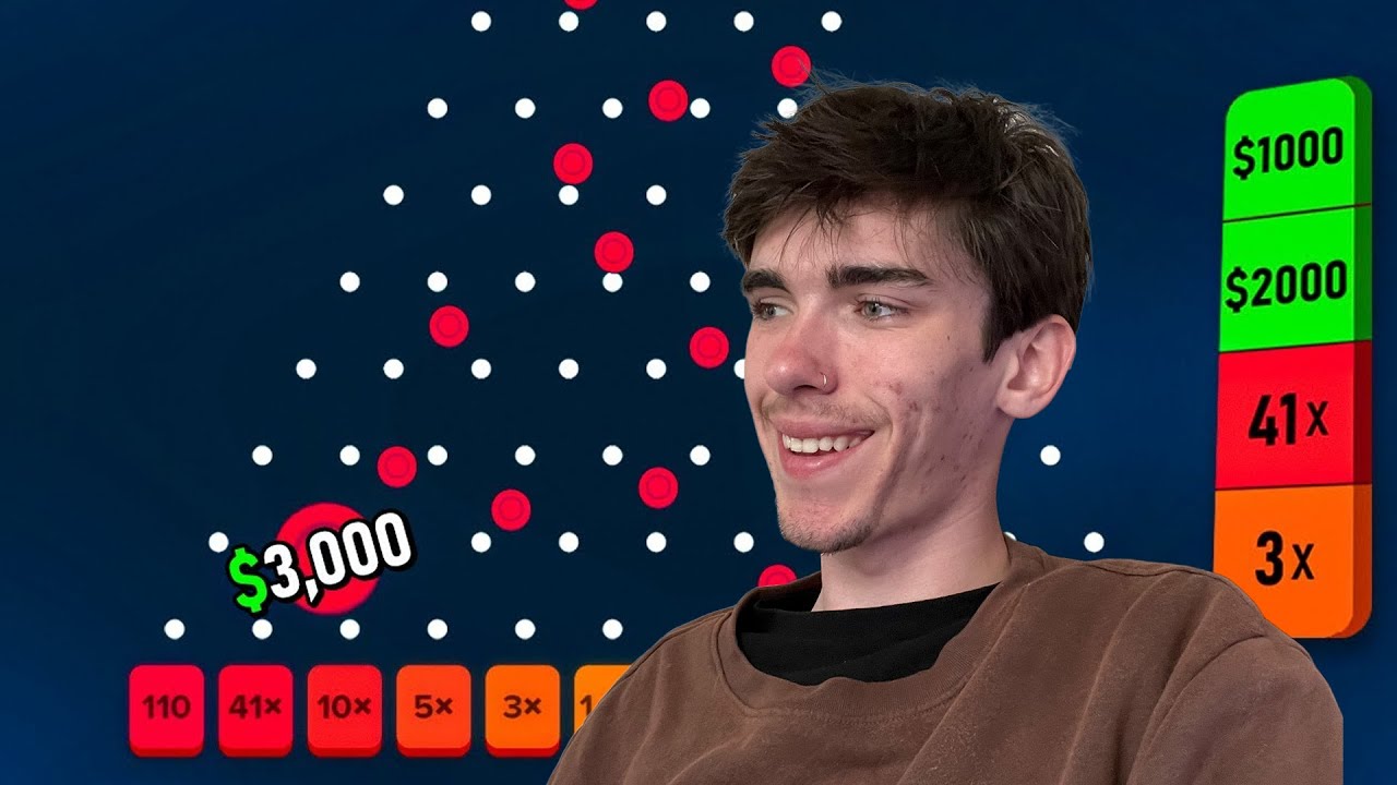 Gambling 500$ on PLINKO - YouTube