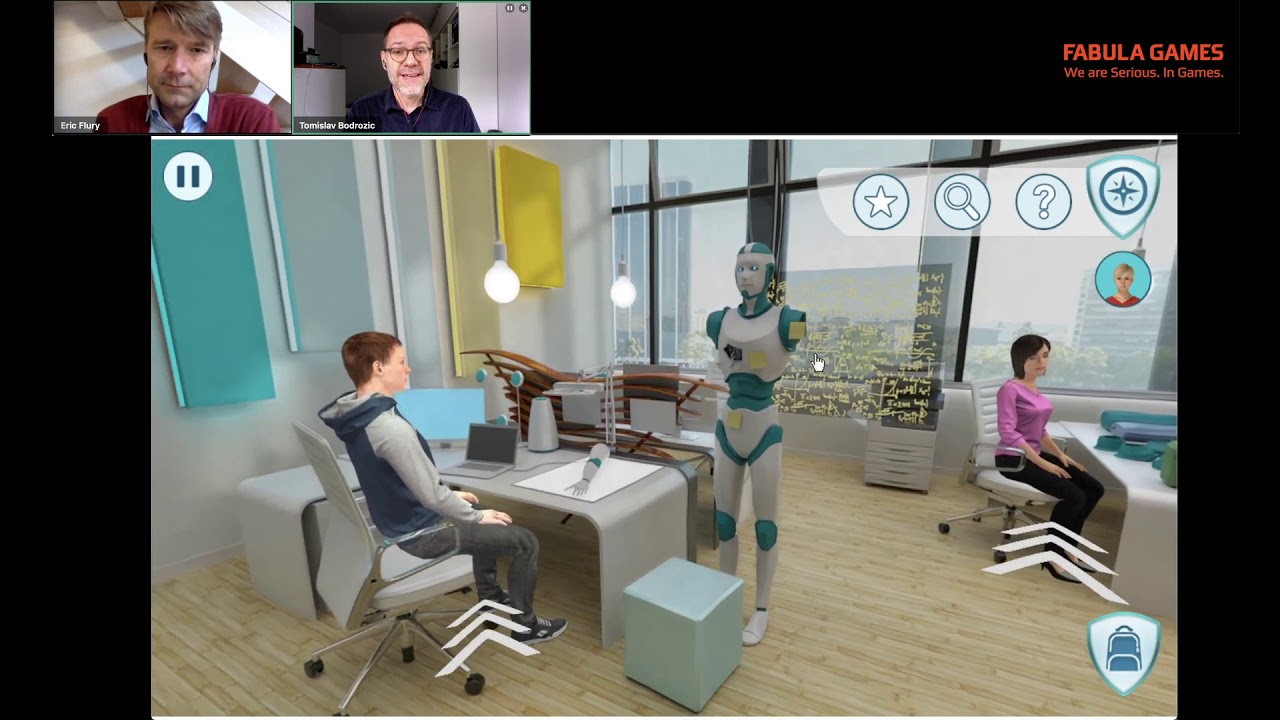 Information Security Serious Game myRo Lets play video - YouTube