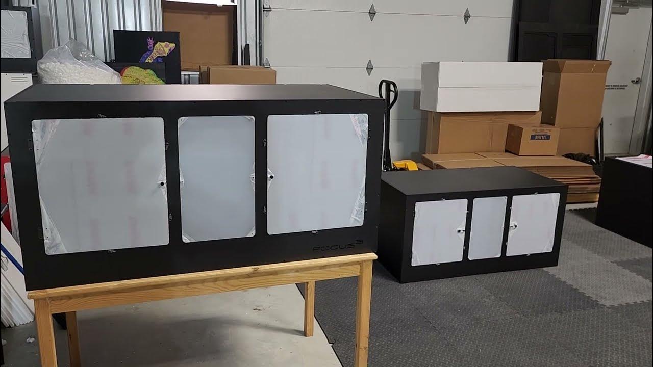 Focus Cubed Habitats Ball Python Ratio 4x2x2 - Enclosure Talk - YouTube