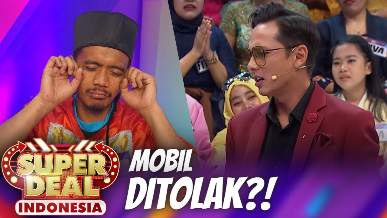 Aduh!! Diki Tolak Hadiah MOBIL di Dalam Tirai?! - Super Deal Indonesia ...