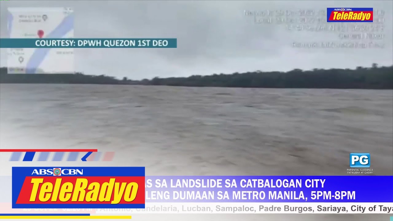 Lalawigan ng Quezon nakararanas pa rin ng pag-ulan at matinding baha ...