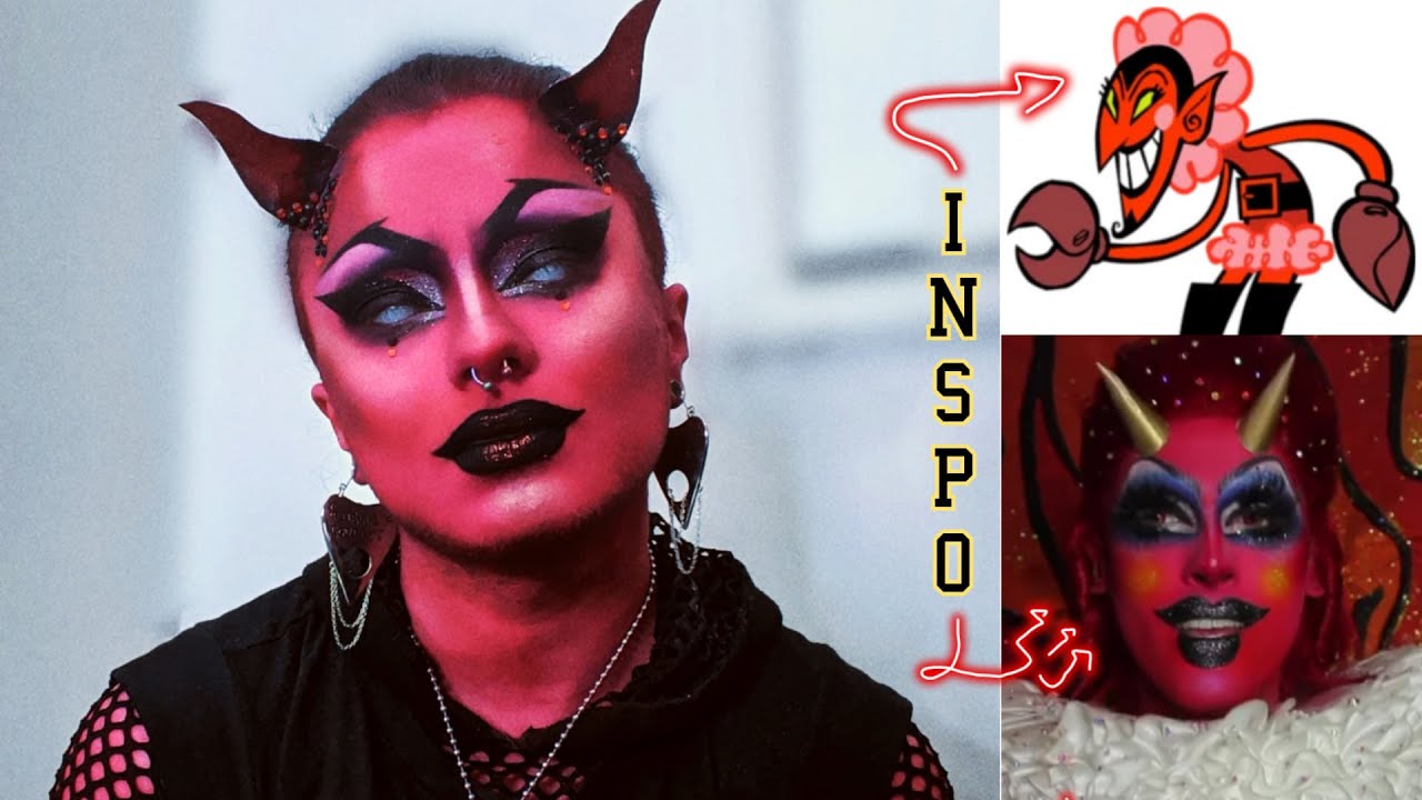 Red Devil ~Crystal Methyd Inspired~ Makeup Tutorial! - YouTube