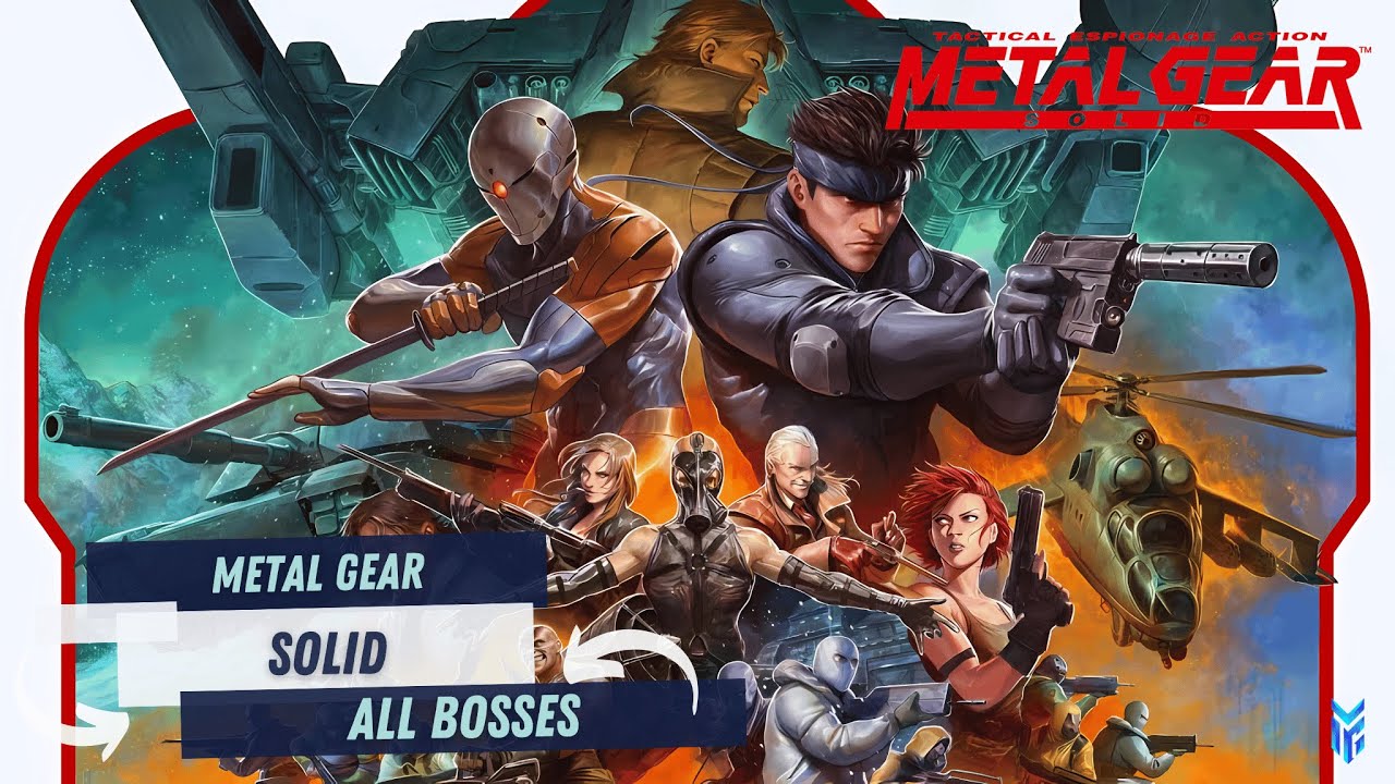 Metal Gear Solid: All Bosses - YouTube