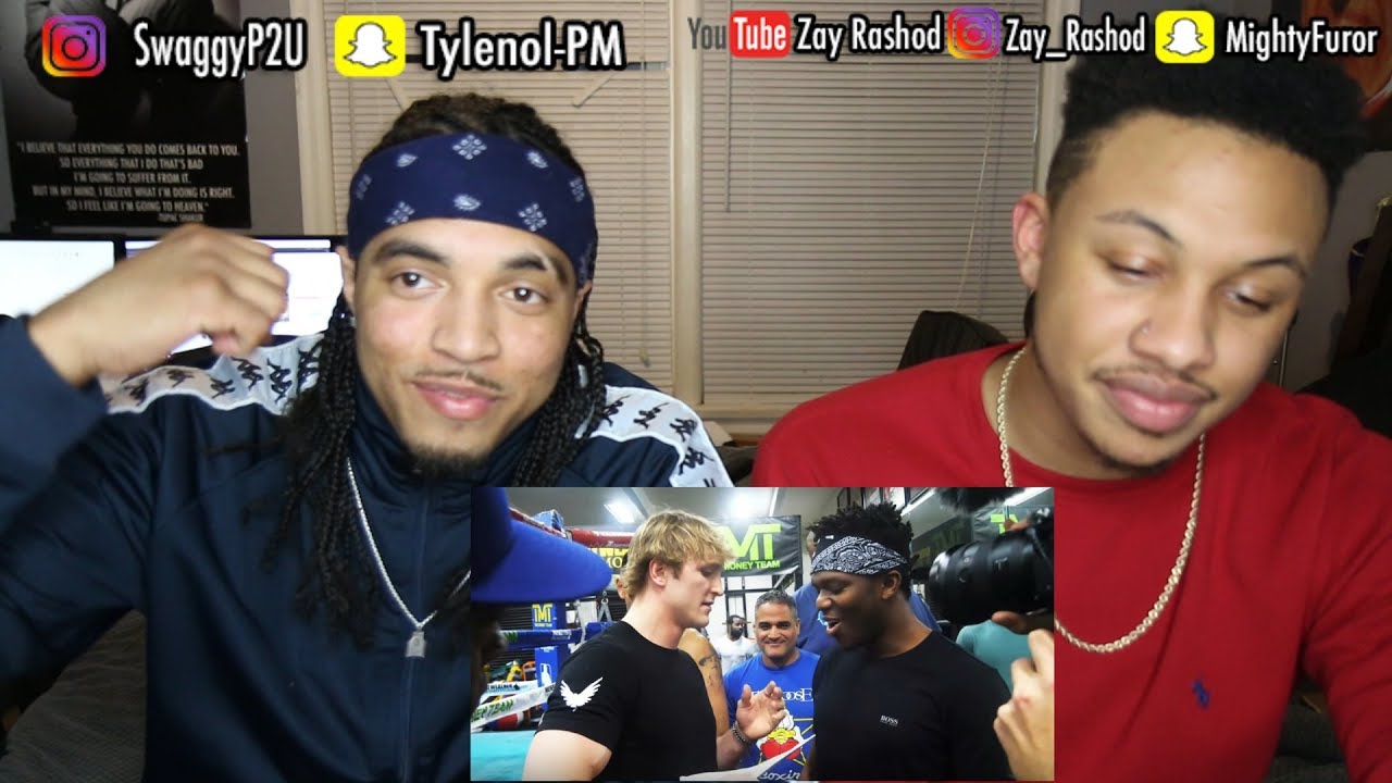 KSI FACE TO FACE WITH LOGAN PAUL | Reaction Video (Who Wins??) - YouTube