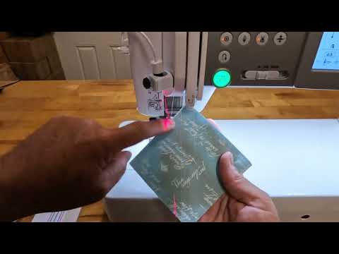 Sew Q Laser Installation - YouTube