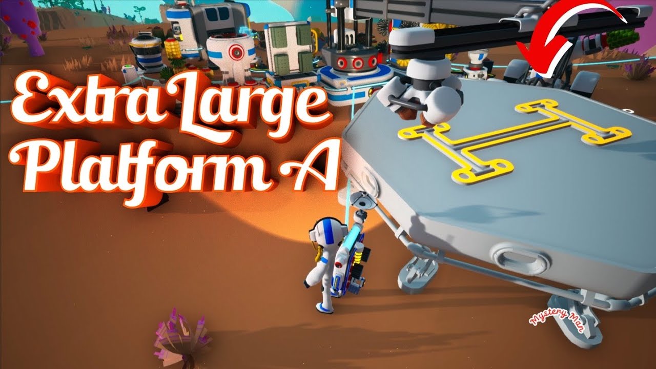 Astroneer glitchwalker Printing Extra Large Platform A - YouTube