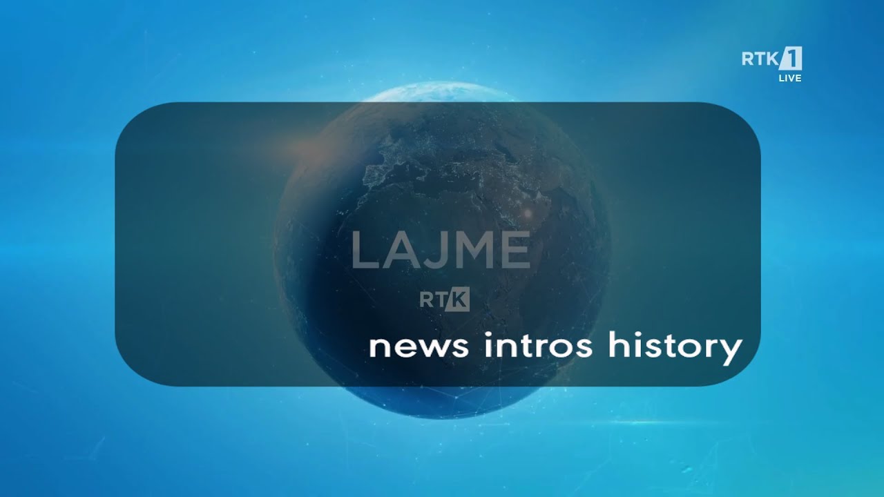 RTK Lajme news intro history since 1975 - YouTube