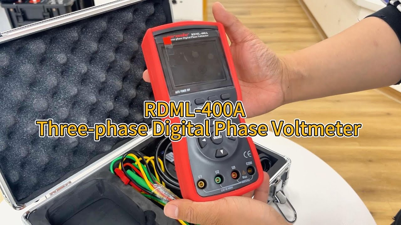 Best Three-phase Digital Phase Voltmeter For You From Wrindu - YouTube