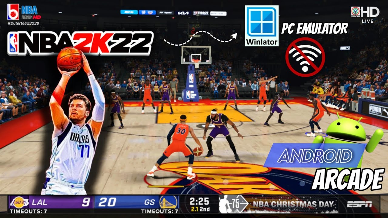 🔥NBA 2K22 WINLATOR ARCADE EDITION : ITS A PC GAME BUT PLAYABLE IN ...