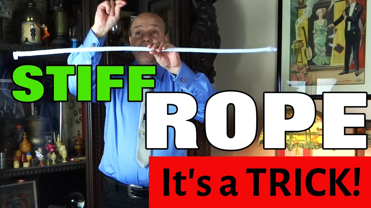 Stiff Rope - Defies Gravity! - MagicTricks.com - YouTube