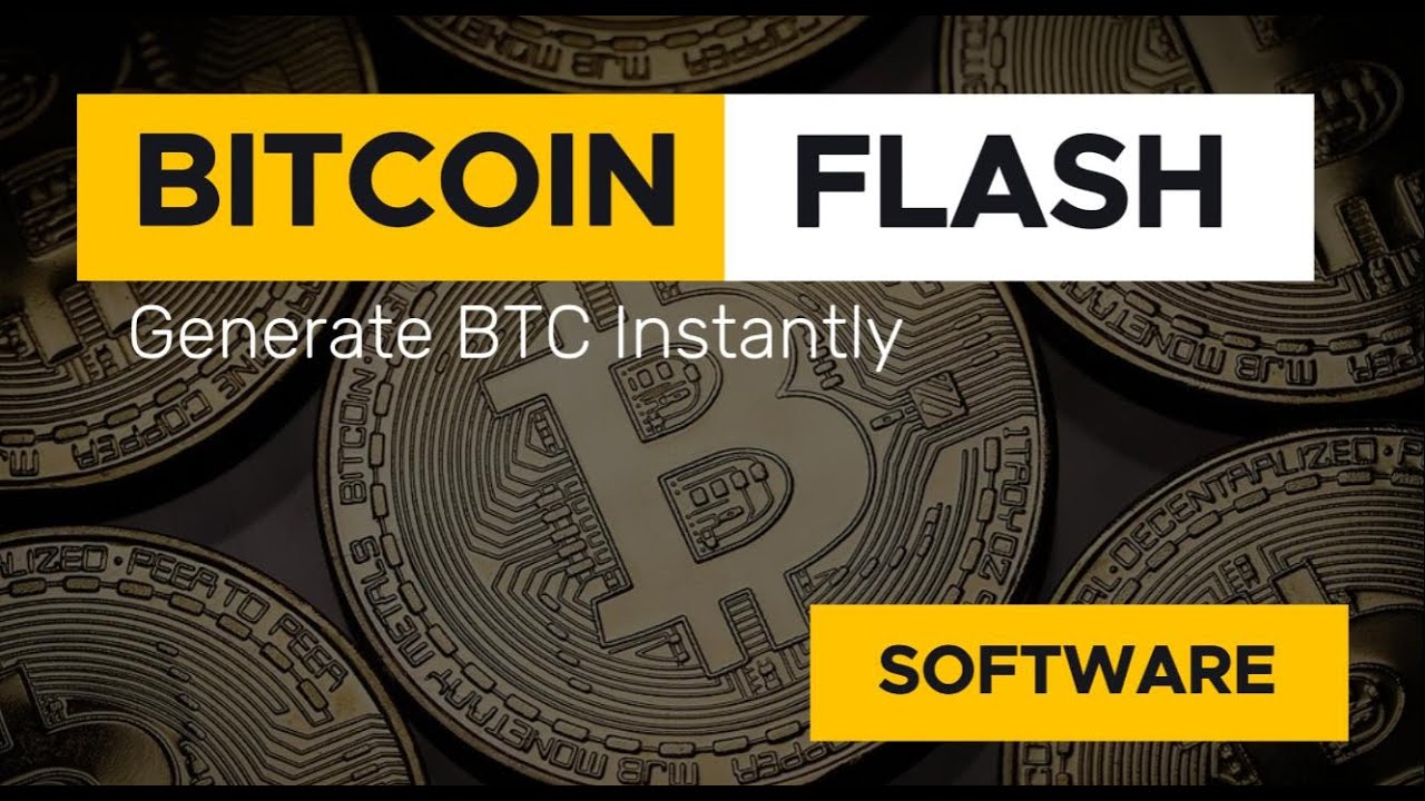 Bitcoin Flash Software Generate BTC Instantly! - YouTube