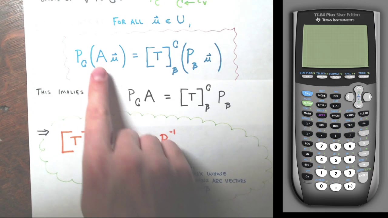 Use the Fundamental Theorem of Matrix Representations - YouTube