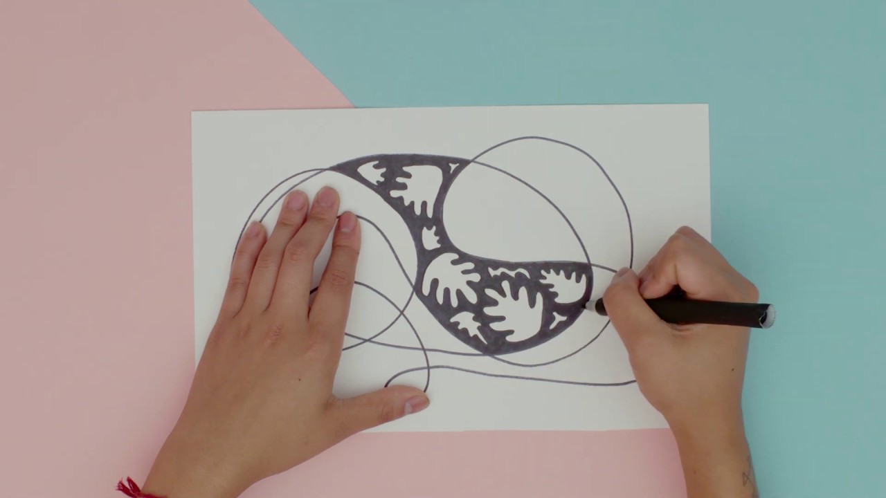 Out of Line / Automatic Drawing - YouTube