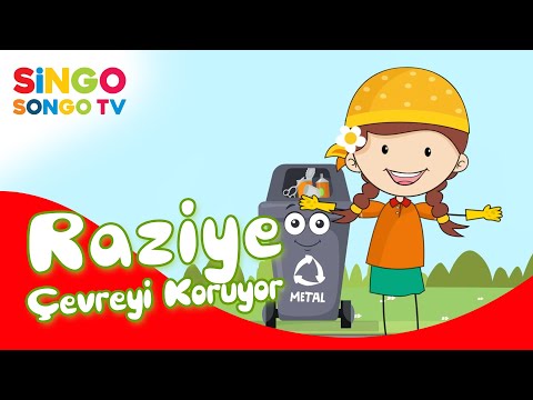 RAZİYE Çevreyi Koruyor ♻️ – SingoSongo TV I İsme Özel Çocuk Şarkıları 🎵