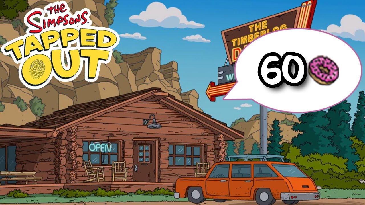 The Simpsons: Tapped Out - The Timberlog Diner - YouTube