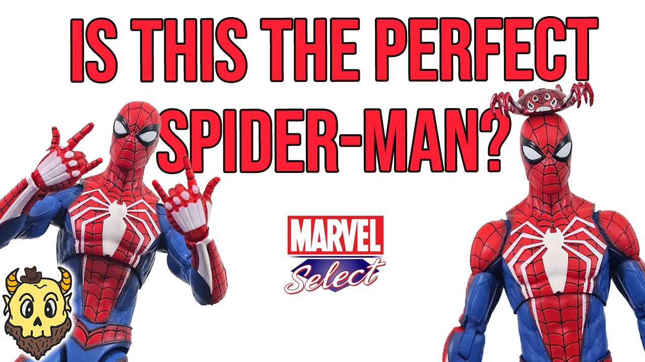 Spider-Man PS4 Game Suit Unboxing & Review | Marvel Select Gamerverse ...