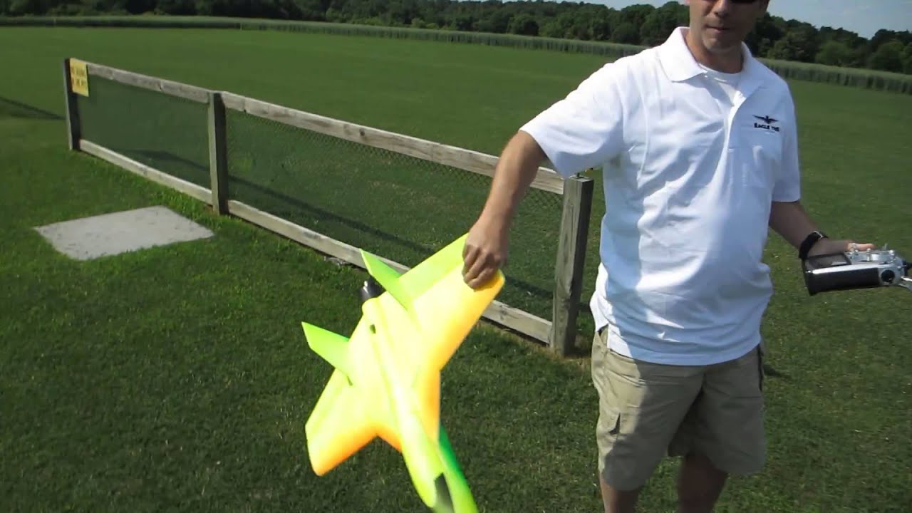 Eagle Tree Systems 2d 3d Guardian Stabilizer in a Funjet - YouTube