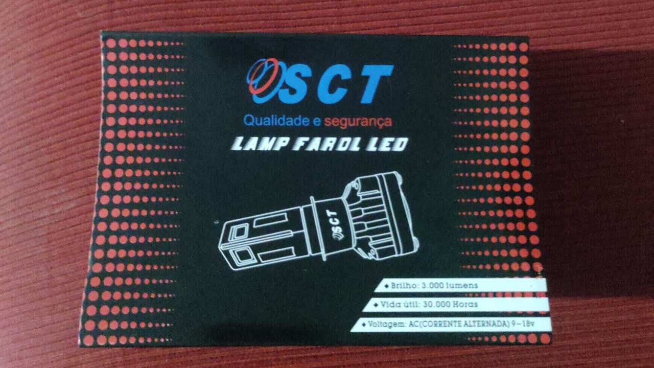 farol LED SCT Tudo que você precisa saber 🤔 - YouTube