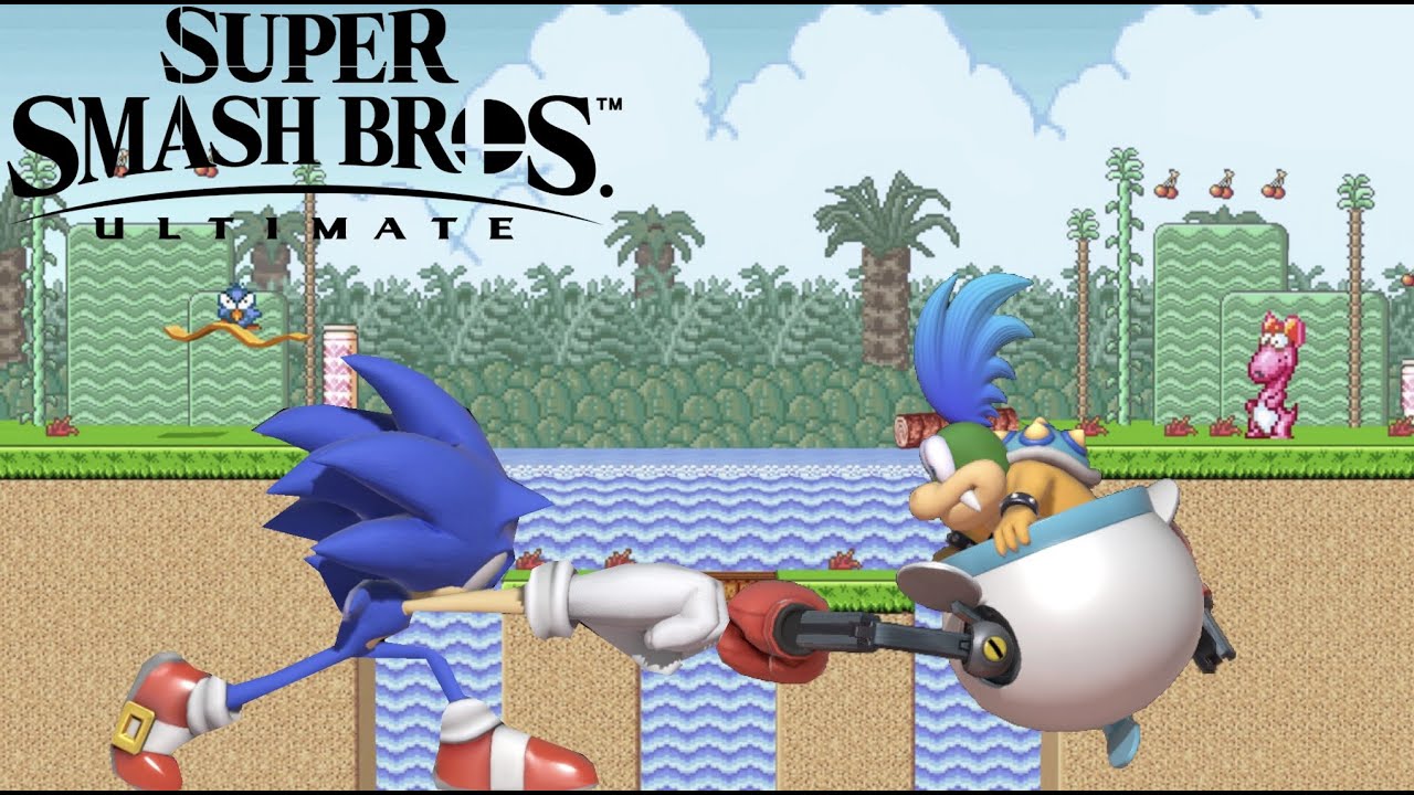 Super Smash Bros Ultimate Sonic Vs Larry - YouTube