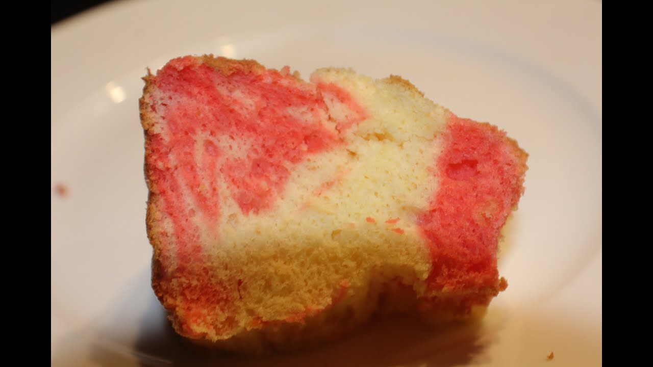Marbled Sponge Cake (Simple Baking) - YouTube