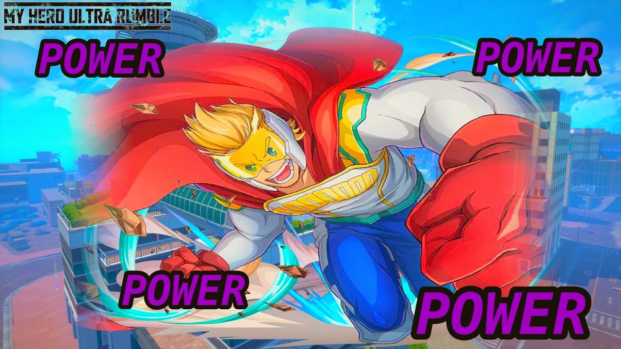 POWER! Mirio Show His True Power In MY HERO ULTRA RUMBLE - YouTube