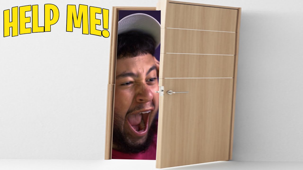 IM STUCK IN A DOOR! | just more doors - YouTube