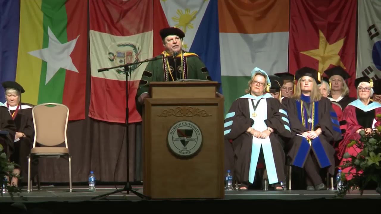 Husson University Commencement 2019 - YouTube