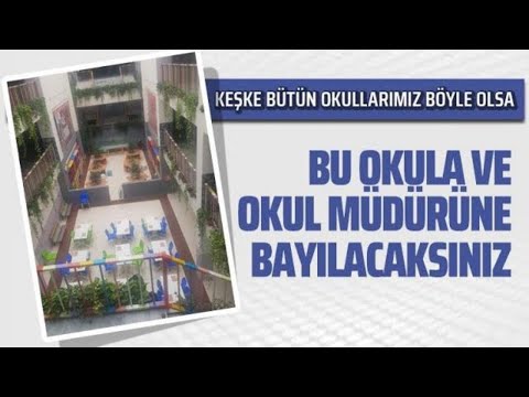 BU OKULA VE OKUL MÜDÜRÜNE BAYILACAKSINIZ!