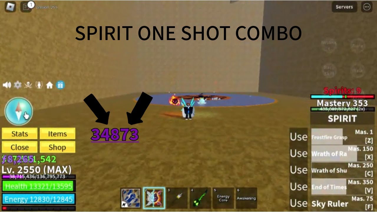 This spirit combo could do over 33k damage - YouTube