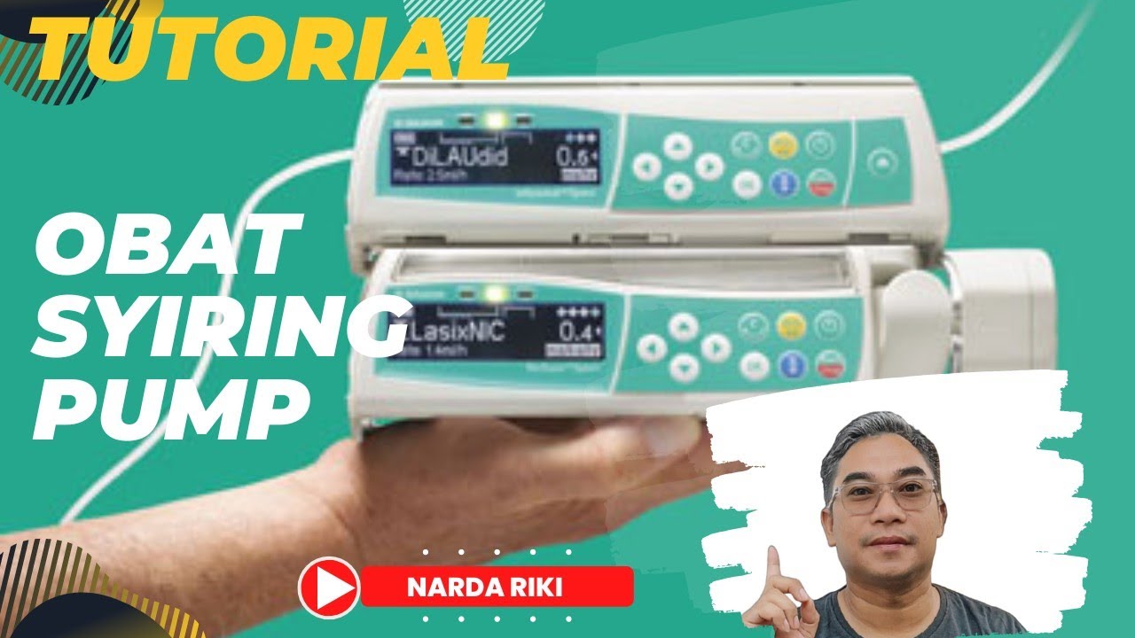 Tutorial Pemberian obat menggunakan || SYIRING PUMP - YouTube