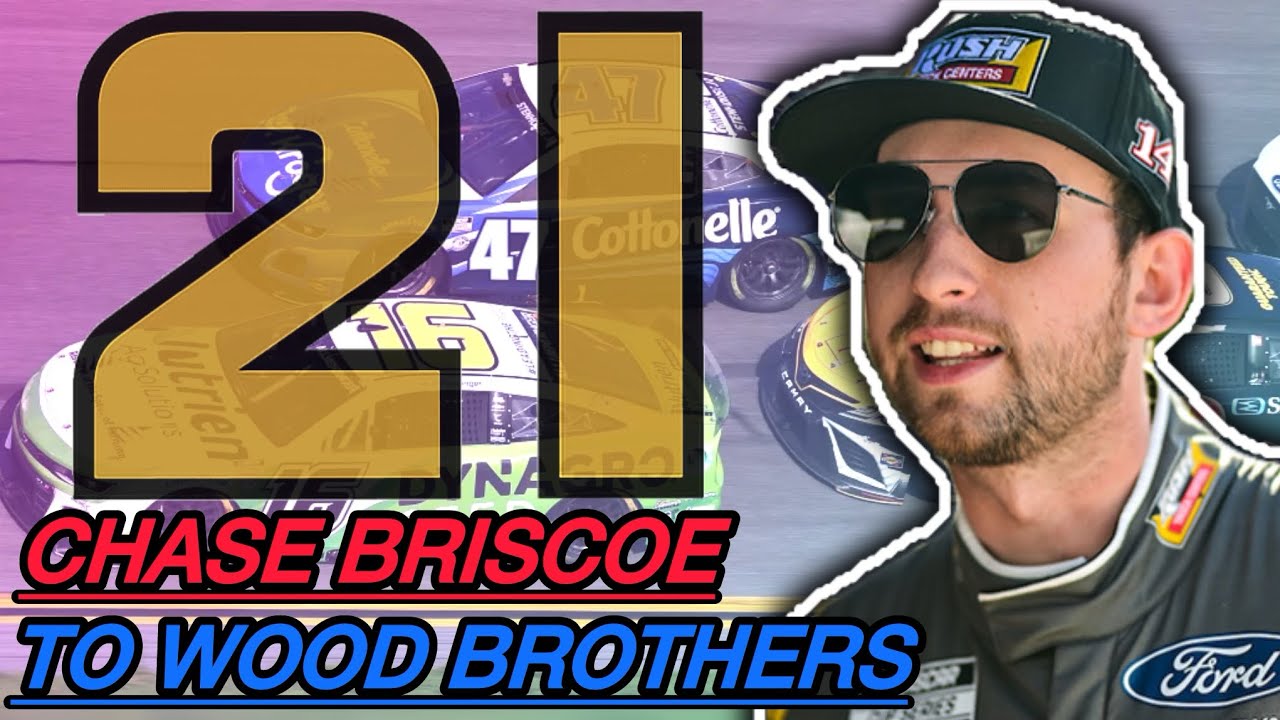 Chase Briscoe POSSIBLY GOING to the Wood Brothers in 2025 to Drive the ...