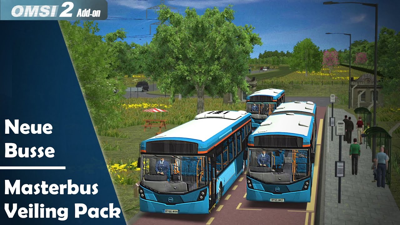 OMSI 2 Masterbus Veiling Pack | Preview zum neuen Bus DLC 🚌 Let's Play ...