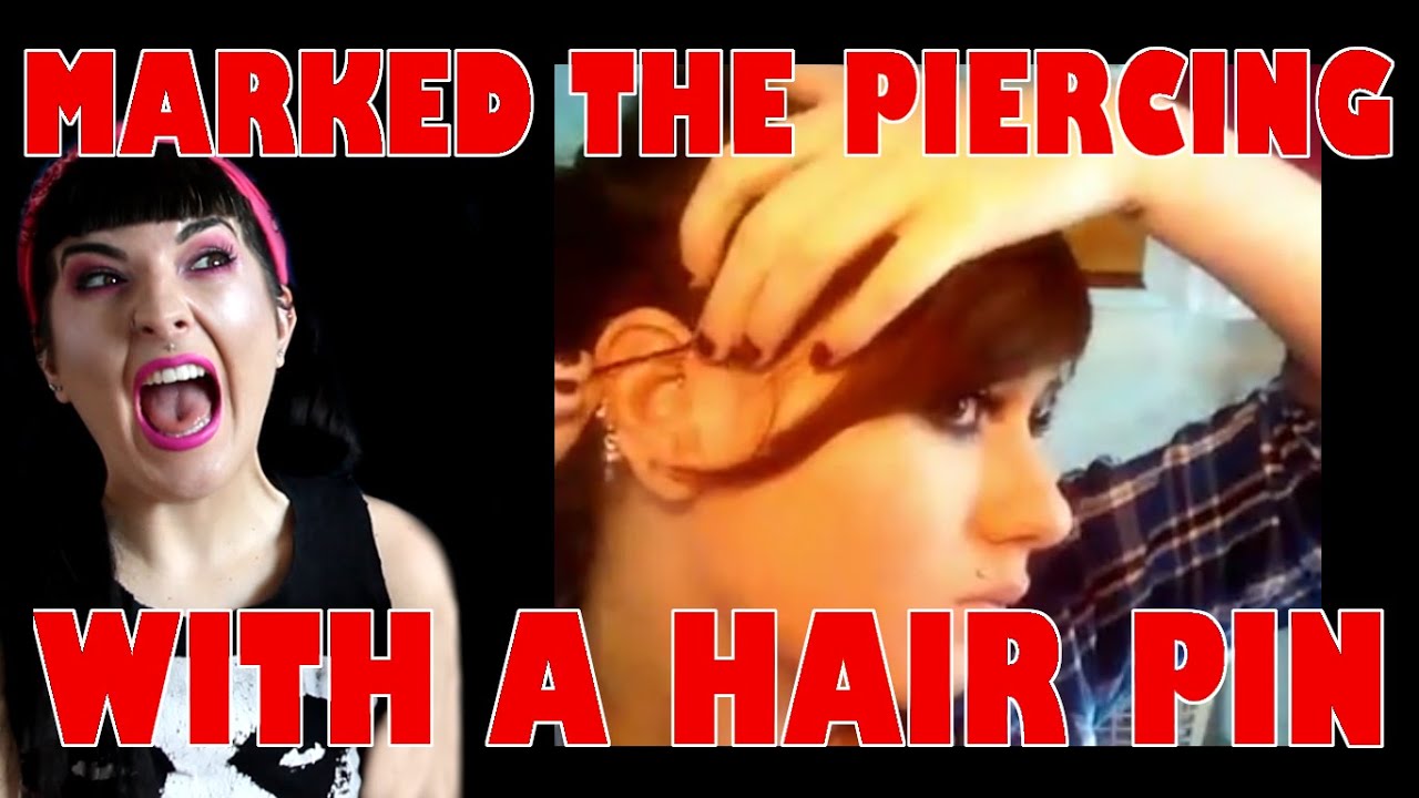 BODY PIERCER GOES INSANE WATCHING AT HOME PIERCING TUTORIAL - YouTube