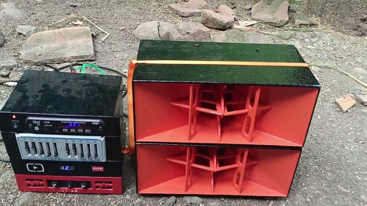 Cek Sound Box Cla 3 inch Dobel - YouTube