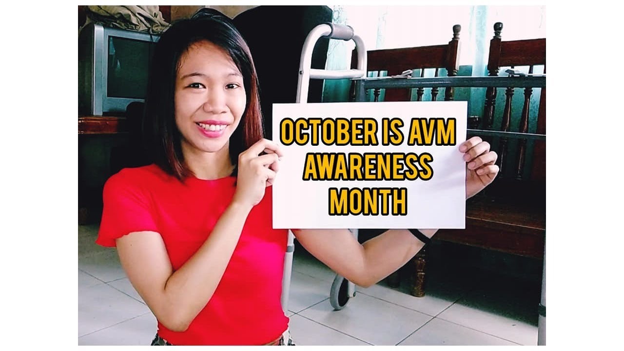 OCTOBER IS AVM MONTH - YouTube