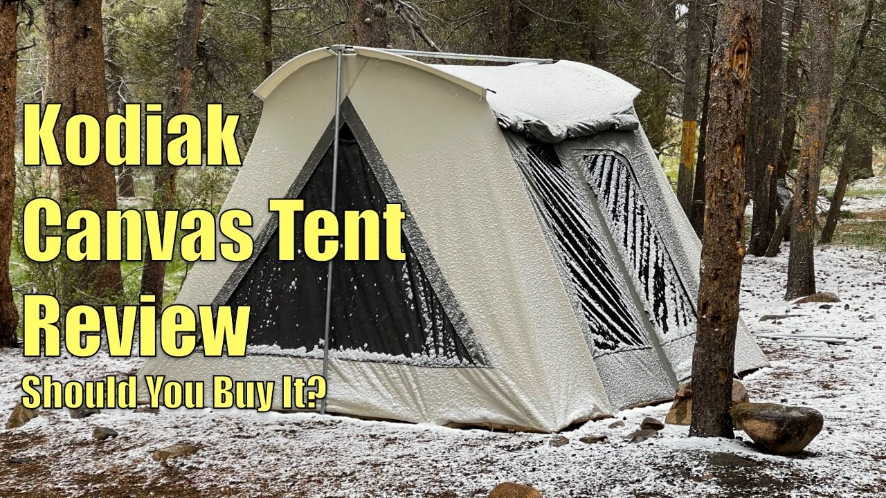 Kodiak Canvas Flex Bow Long-Term Tent Review - should you buy it? - YouTube
