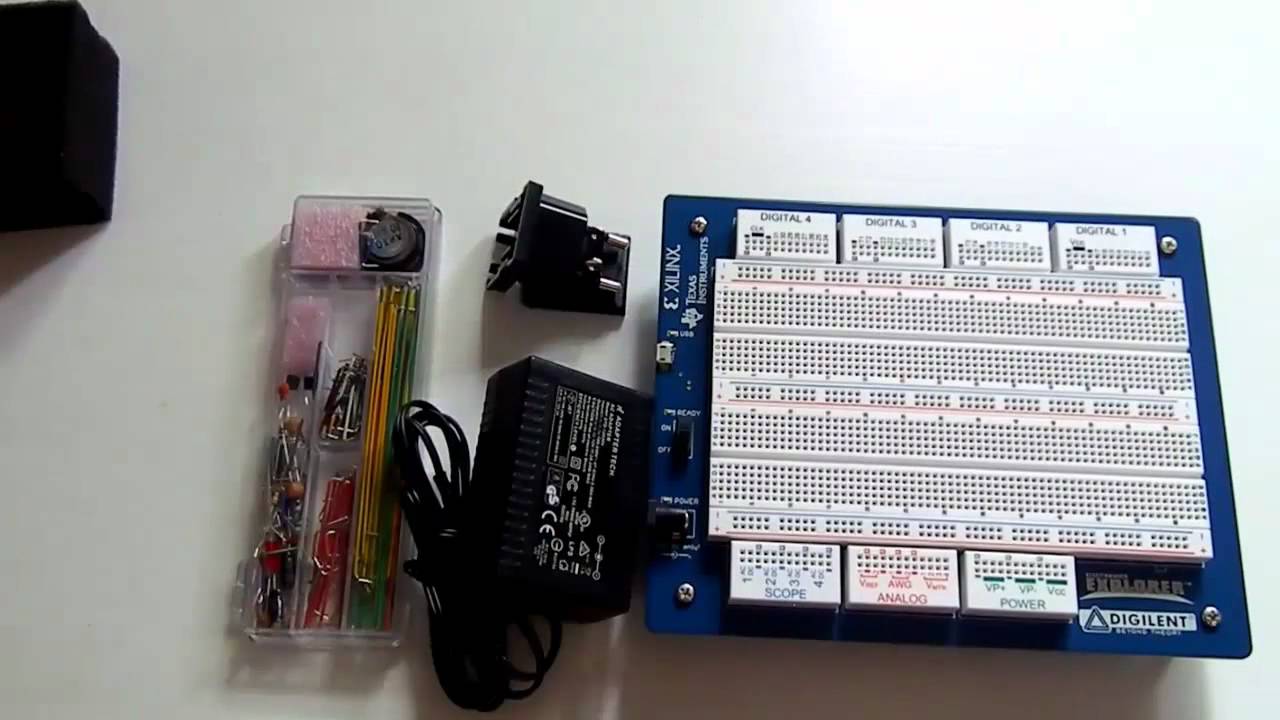 Electronics Explorer Board - YouTube