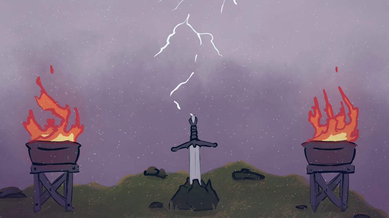 Lightning Sword Animation - YouTube