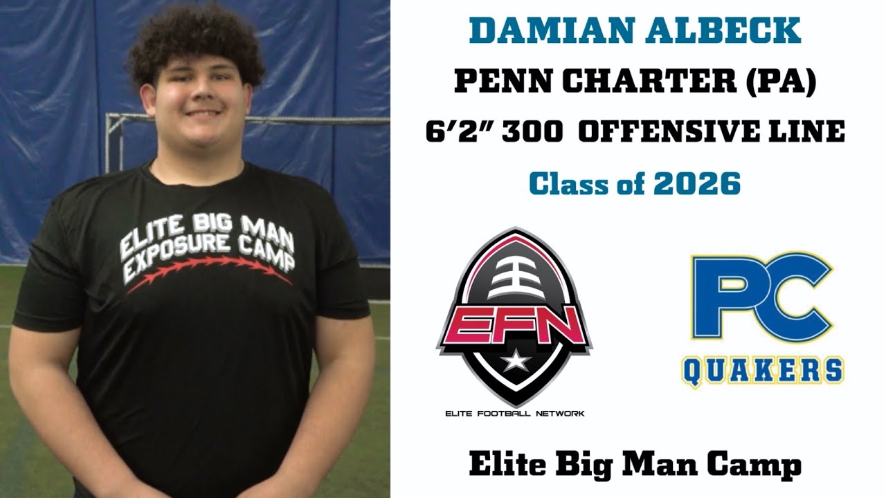 Damian Albeck Elite Big Man Camp Highlights - YouTube