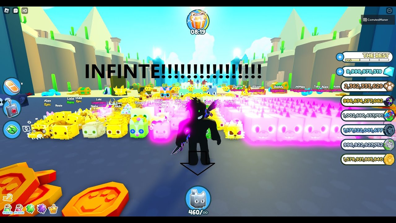 Pet Simulator Bee (Trading!) I เเมพที่ดีที่สุดนั้นไม่จํากัดทุกอย่างและ ...